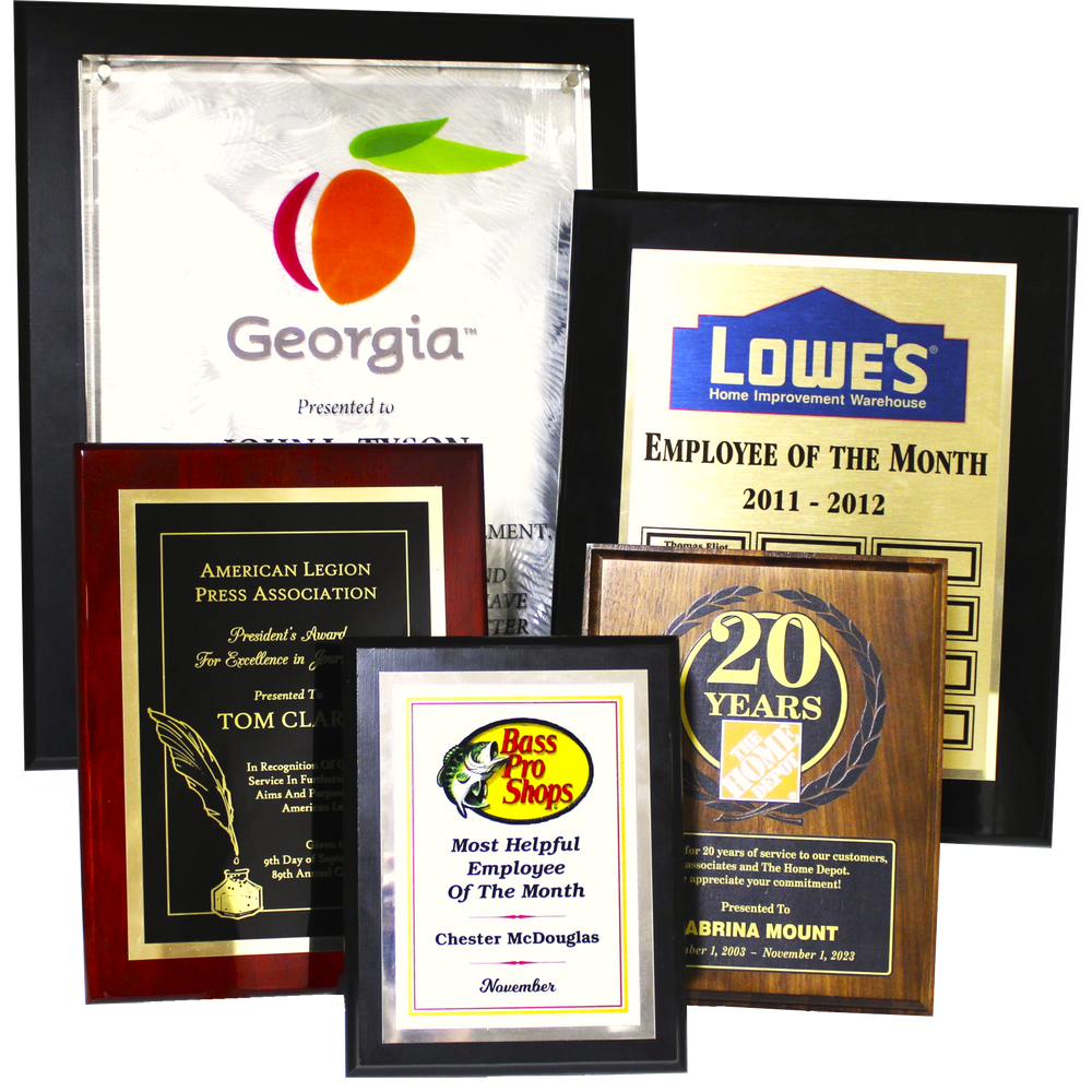 Plaque Awards|Exquisite Plaque Awards from Specialty Engraving Atlanta
