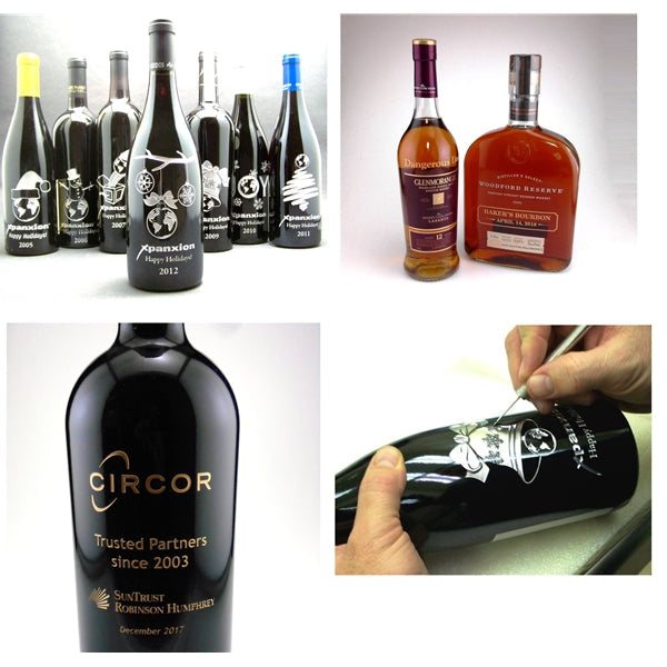 Bottle Engraving/your bottle custom engraved/Specialty Engraving