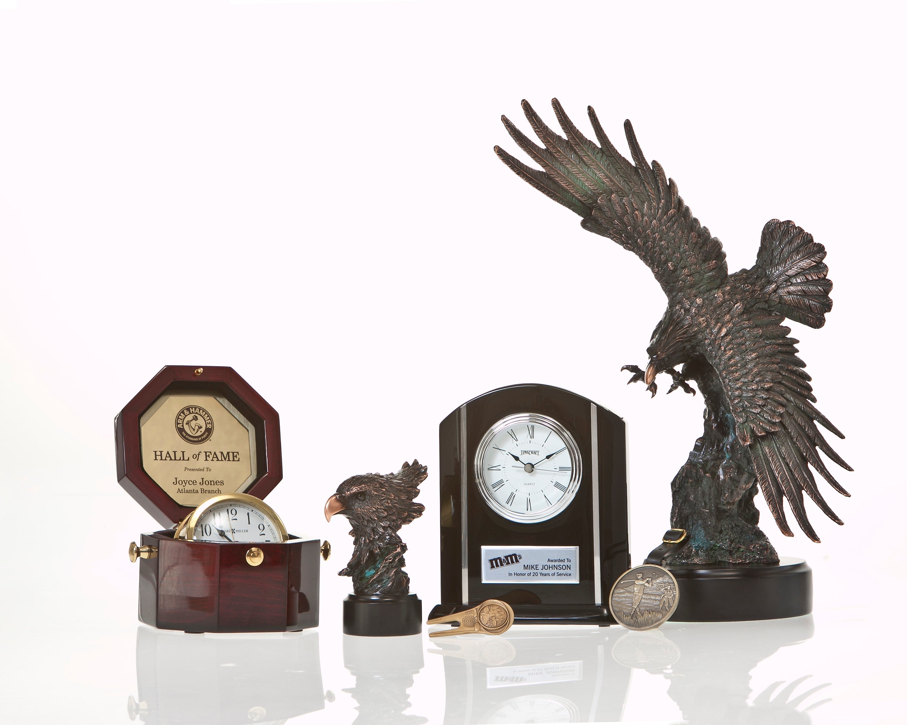 Shop Engraved Clock Awards & Mark Feldstein Wall Clocks at Best Price