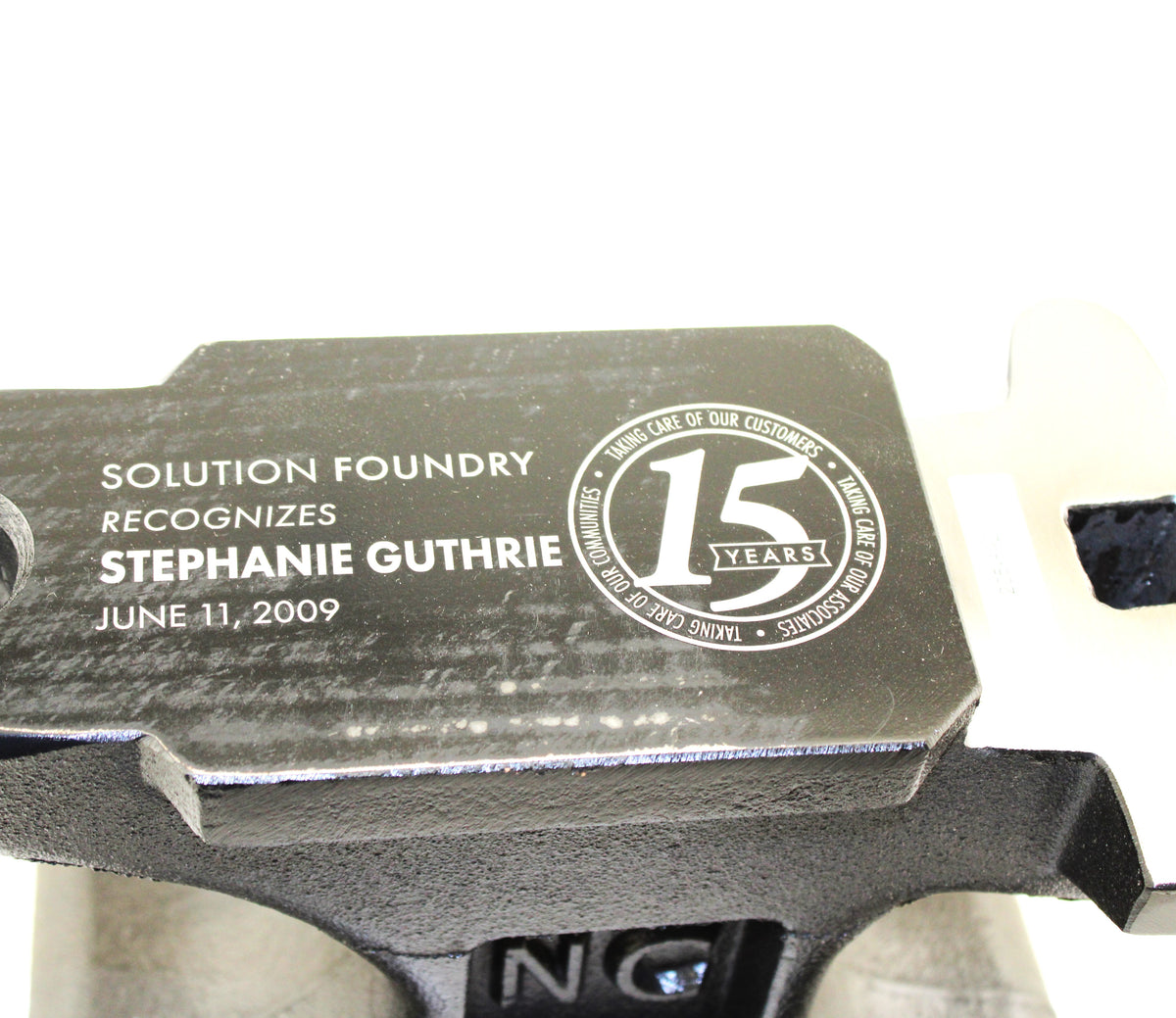 ANVILS FIBER LASER ENGRAVED/ Custom fiber laser engraved customer gifts