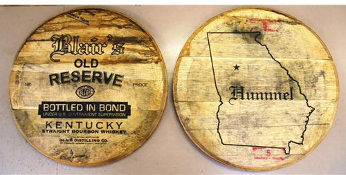 BARREL LIDS CUSTOM LASER ENGRAVED / SPECIALTY ENGRAVING ATLANTA