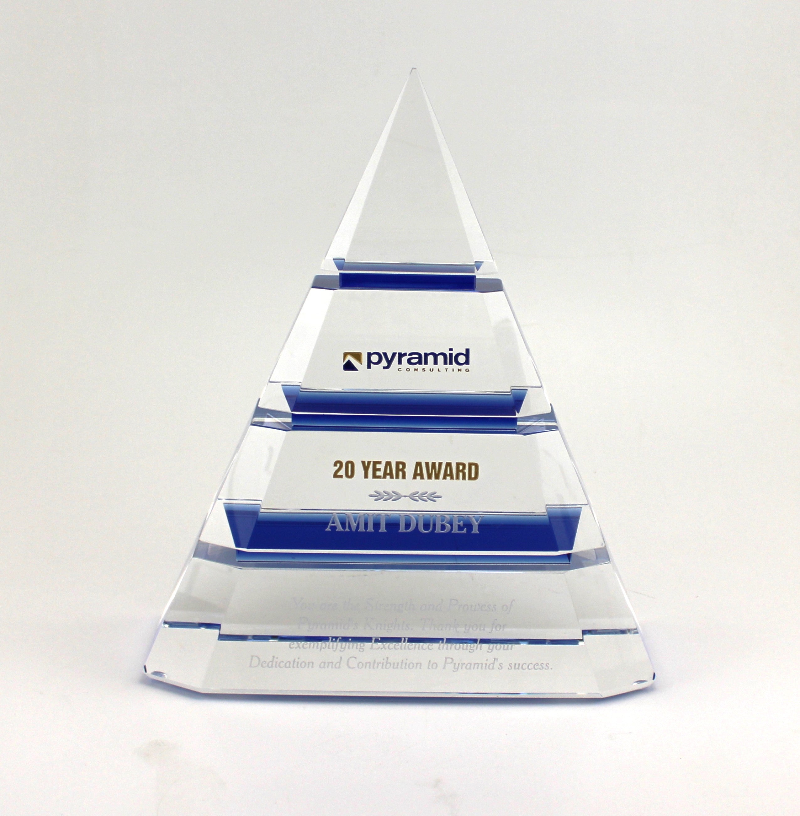 OPTIC CRYSTAL PYRAMID