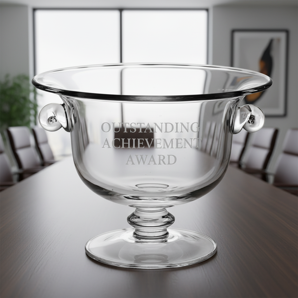 Crystal Trophy Bowl | Crystal Awards | Acrylic Awards | Plaques | Trophies